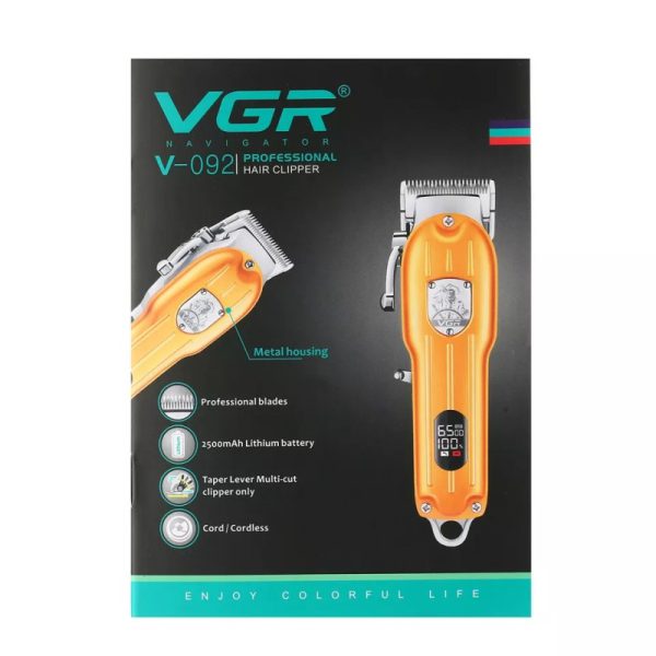 ماشین اصلاح VGR مدل V-092 ا VGR model V-092 hair trimmer - وانسی پلاس
