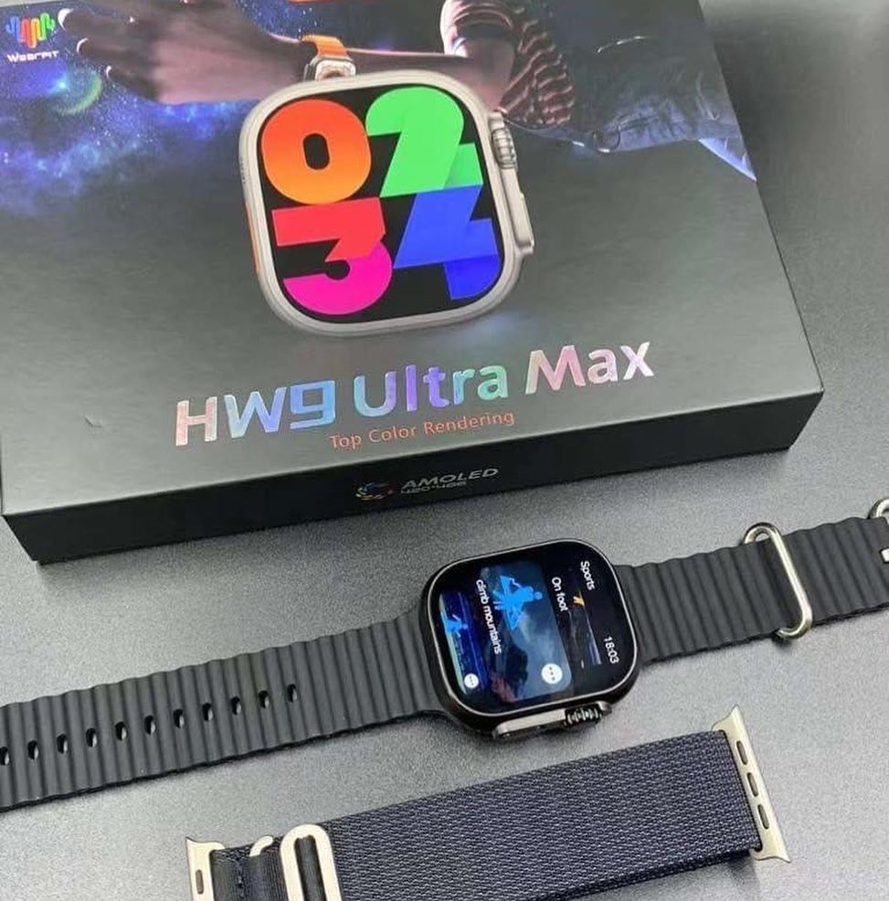ساعت هوشمند HW9 PRO MAX - نقره ای دارای 3 بند / ۷ روز تست و تعویض ا HW9 PRO MAX ORIGINAL - وانسی ...