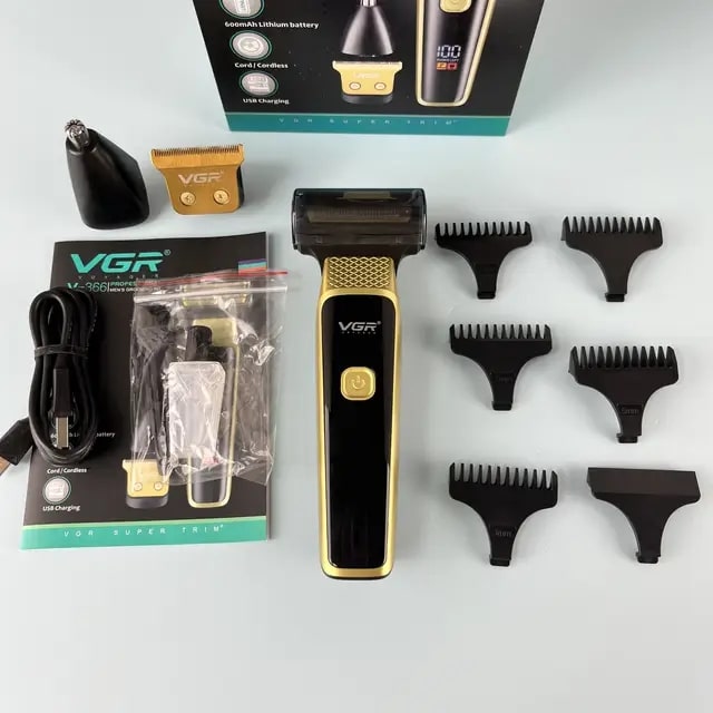 ماشین اصلاح 3 کاره وی جی آر مدل VGR V-366 - وانسی پلاس